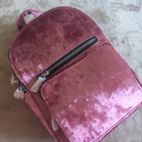 Sugar Thrillz | Bags | Sugar Thrillz Princess Party Velvet Backpack Bag ...